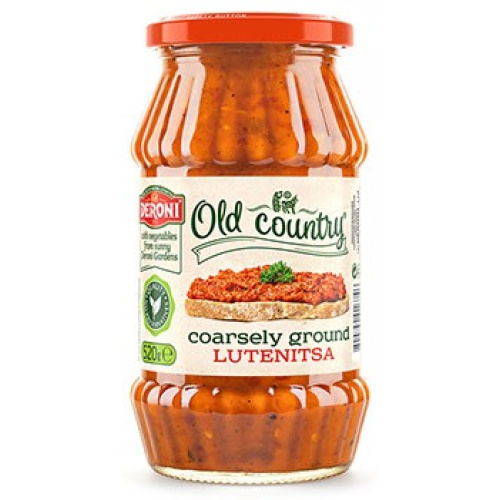 Lutenitsa Old Country Coarsely Ground 1 box 6pcs x 520g Deroni